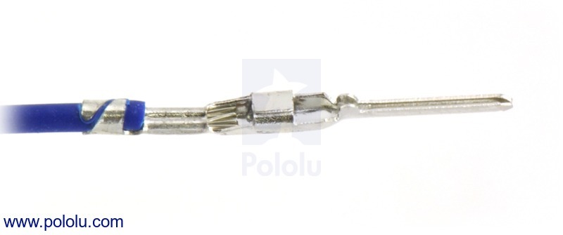 Crimp Macho 0.1" - 100 Piezas - SANDOROBOTICS