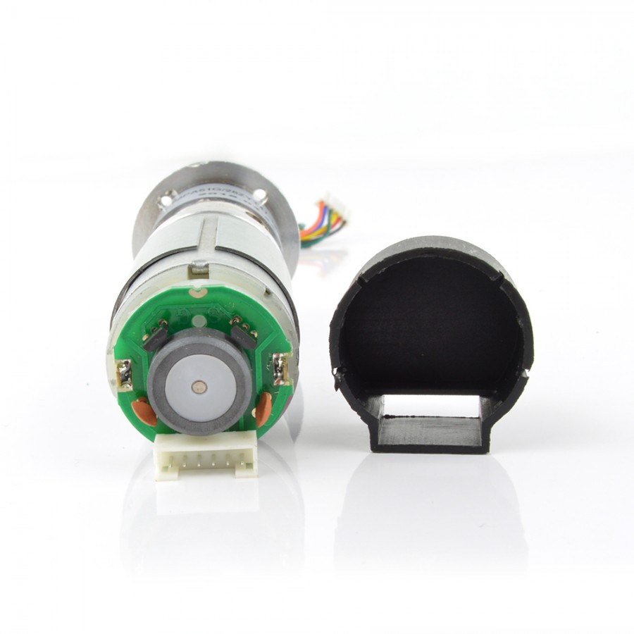 Motor DC de Bajo Ruido - 12V 146RPM con Encoder - SANDOROBOTICS