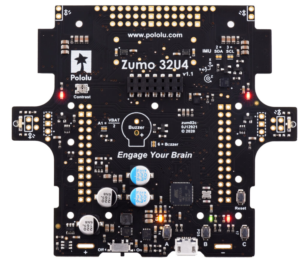 Tarjeta de Control Sumo 32U4 V1.1 - SANDOROBOTICS