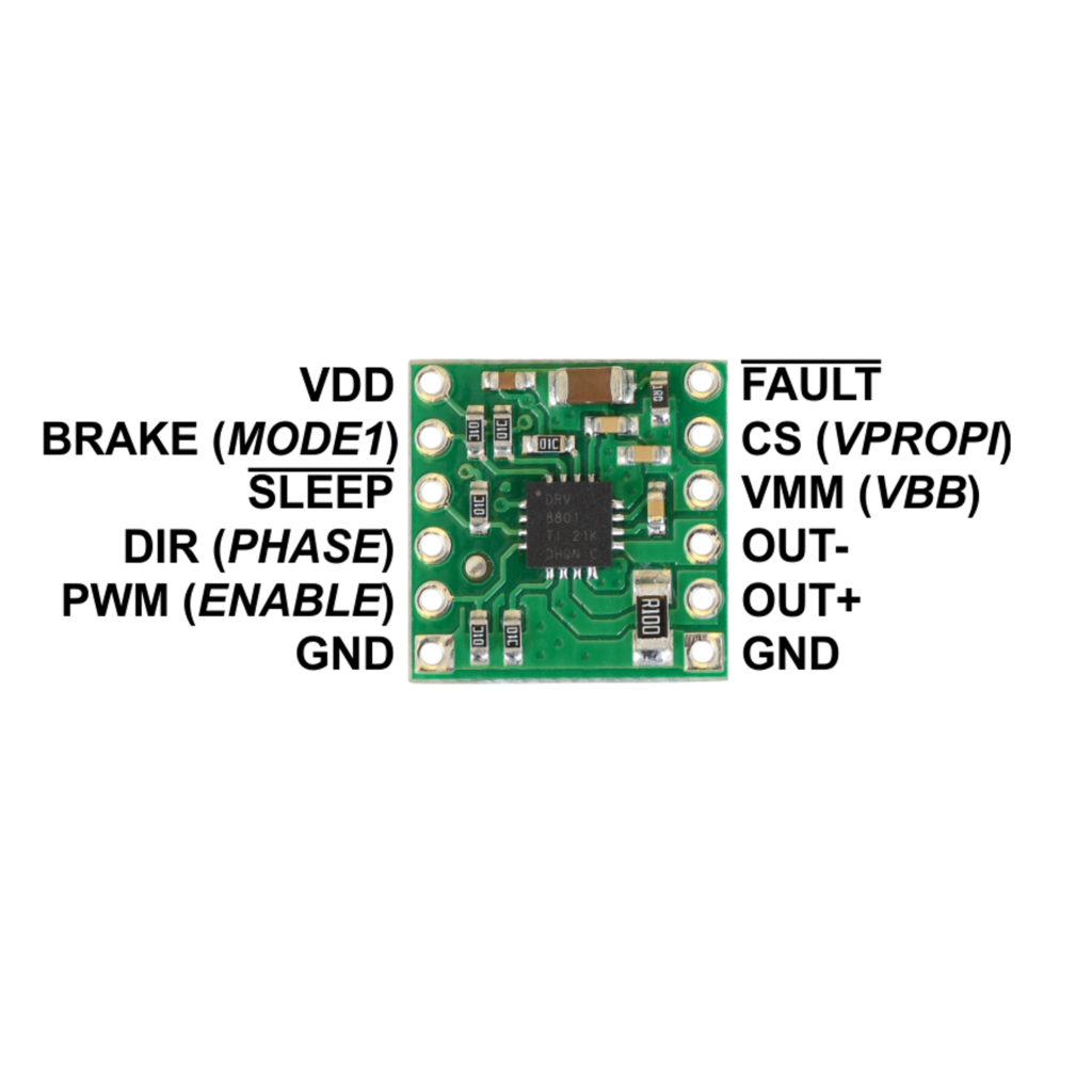 DRV8801 Controlador Para Motor (Simple) - SANDOROBOTICS
