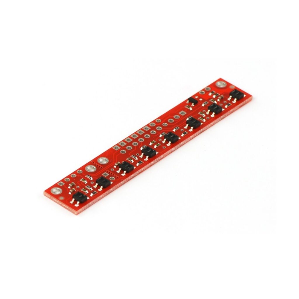 Sensor Reflectivo Analogico QTR-8A - SANDOROBOTICS