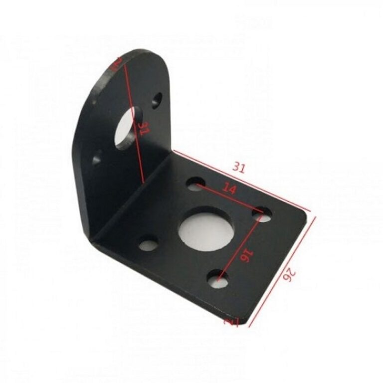 Bracket de Montaje para Motorreductor 25D - Una Pieza - SANDOROBOTICS