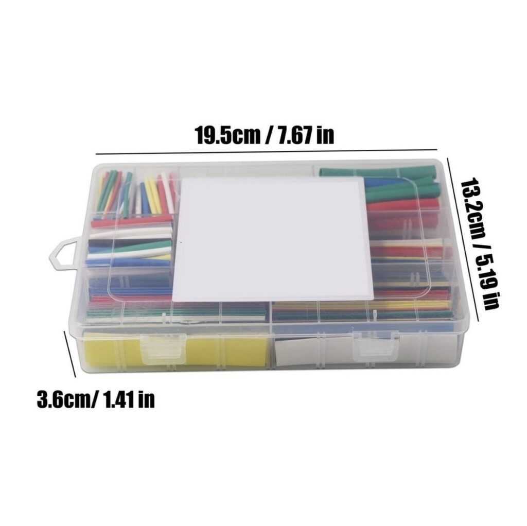 Kit de Thermofit de Varias Dimensiones – 385 Piezas (Con Caja ...