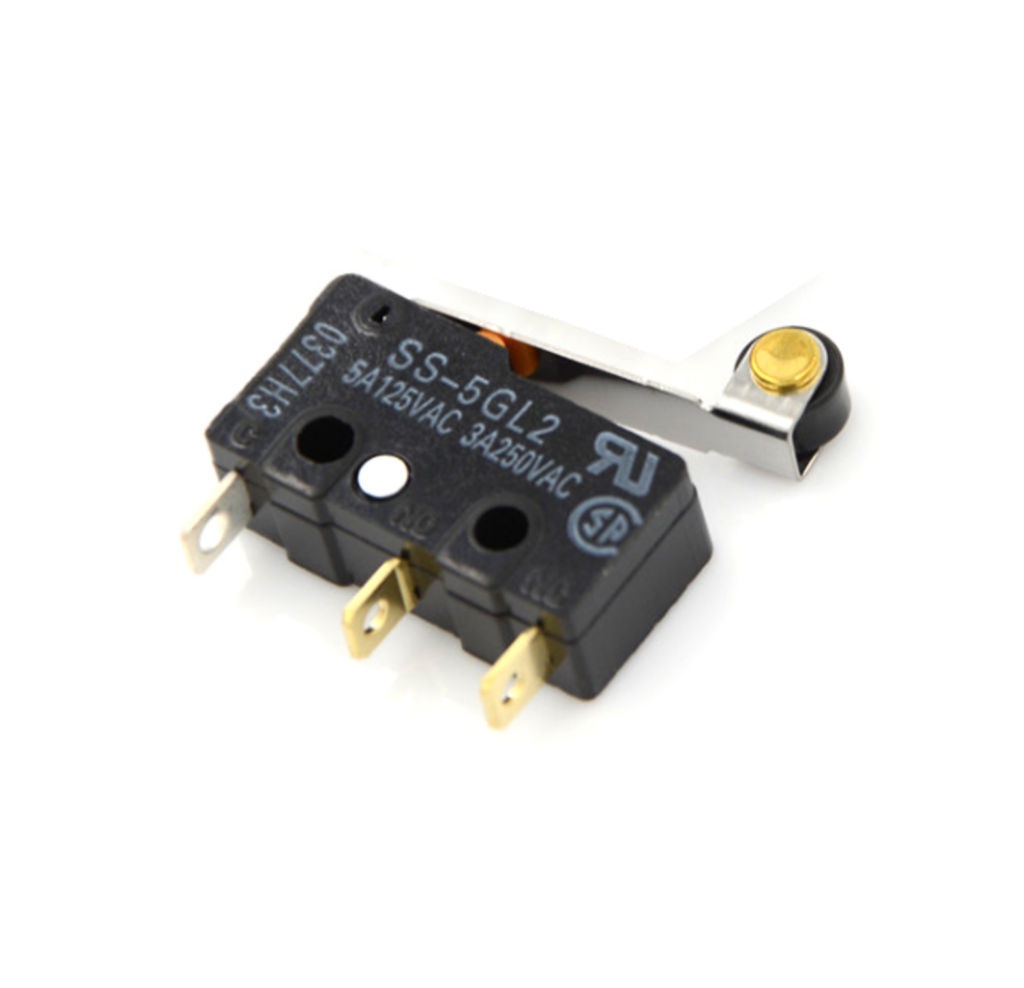 Microswitch de Acción Rápida con Rodillo SS-5GL2 - SANDOROBOTICS