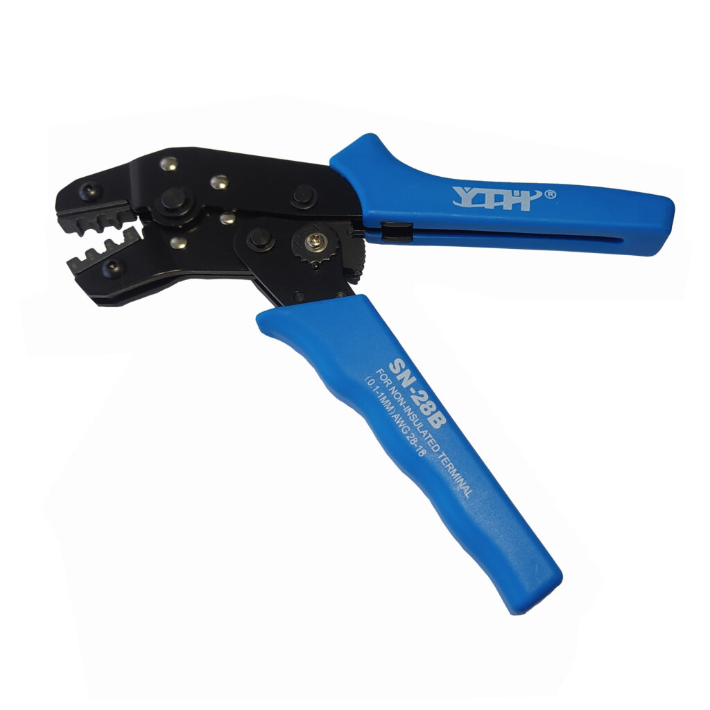 Pinza Ponchadora SN-28B — Capacidad AWG28-18 (0.25-1.0 mm² ...