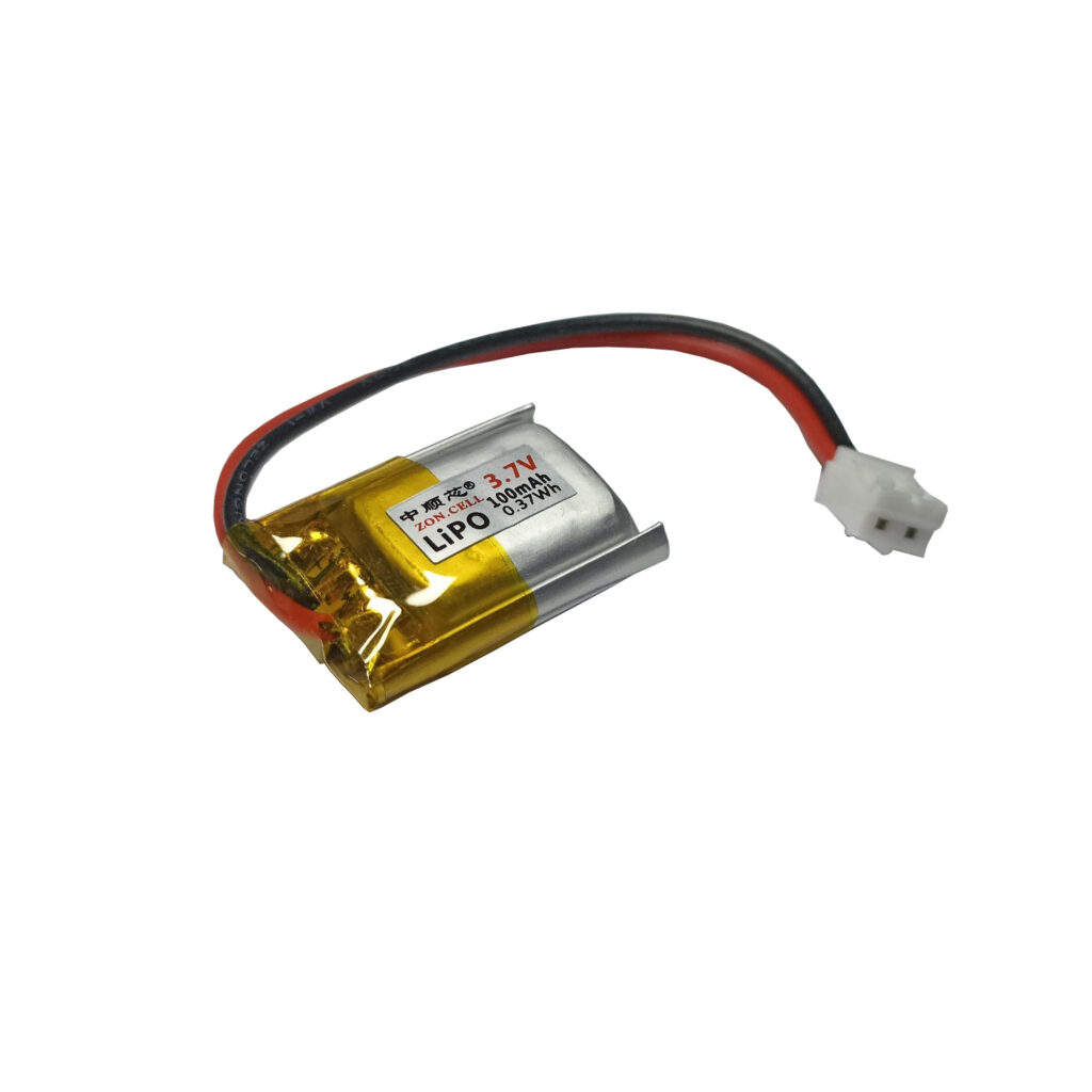 Batería LiPo 3.7 V, 100mAh 1C - SANDOROBOTICS
