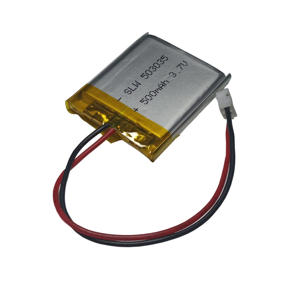 Batería LiPo 3.7 V, 500mAh 1S1P 2C - SANDOROBOTICS