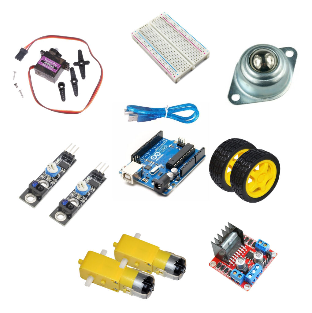 Kit de Componentes Básico Arduino UNO - SANDOROBOTICS