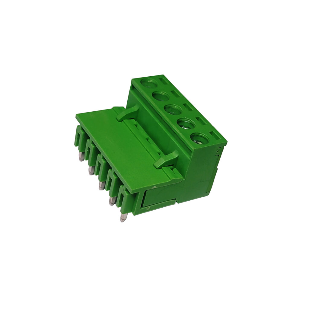 Terminal de Bloque (Bornera 2EDG) — 5 Pines, 5.08mm - SANDOROBOTICS