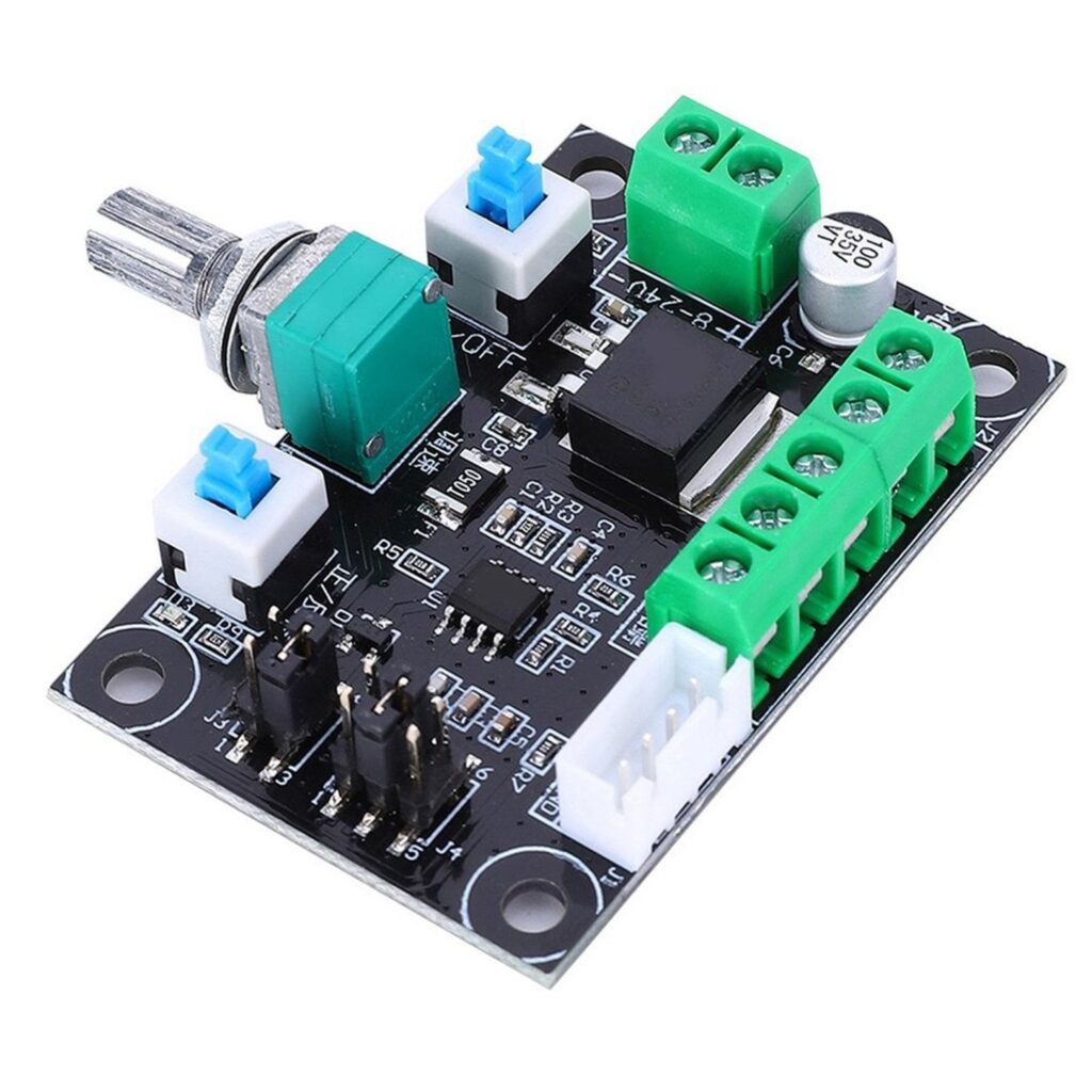 Módulo Generador de Señal de Control PWM para Motor a Pasos — 12-24V ...