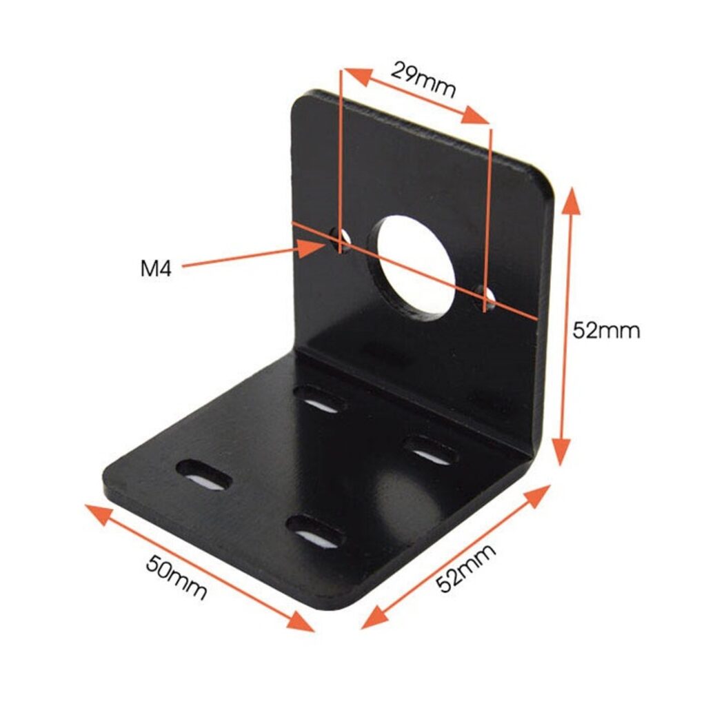 Bracket Tipo "L" para Motor Modelo 775 — Estándar - SANDOROBOTICS
